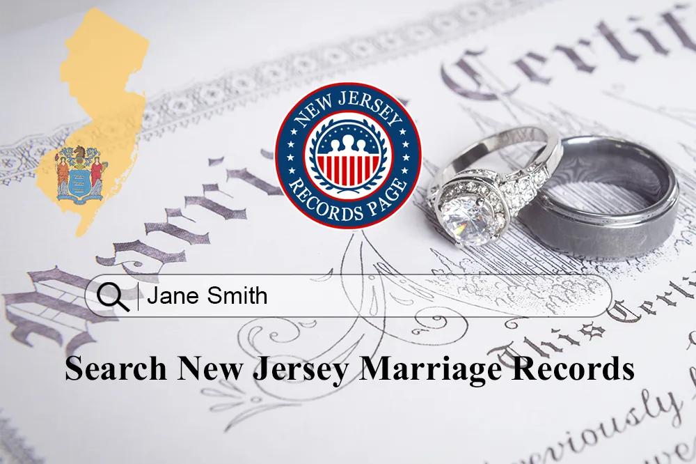 Review Free New Jersey Marriage Records (Certificate Search)